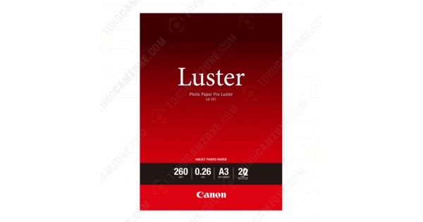 Canon Photo Paper Pro Luster LU-101/A3 (20 Sheets)